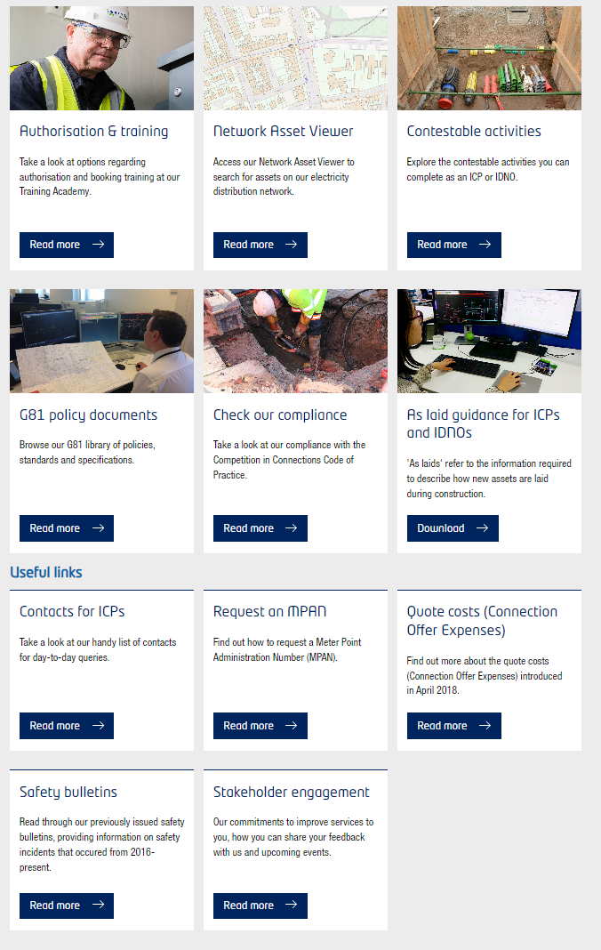Electricity North West: Information for ICPs and IDNOs - Net Zero Go