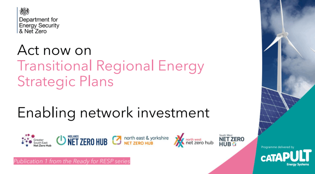 Ready for tRESP: Act now on regional energy planning - Net Zero Go