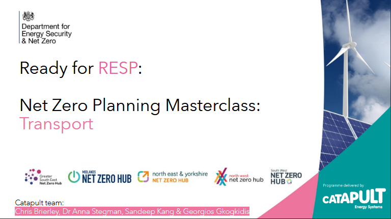 Net Zero Planning Masterclass Series Transport Net Zero Go